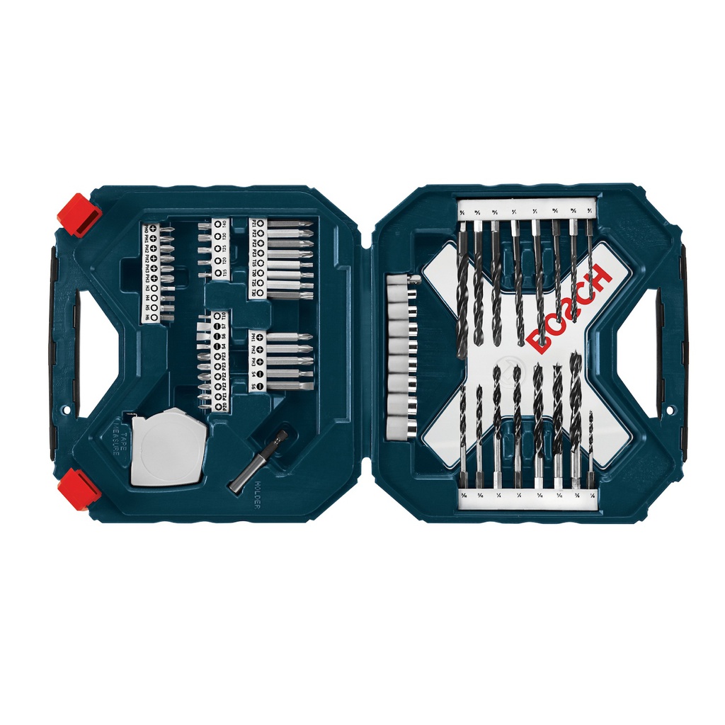 Juego de 65 Piezas X- LINE BOSCH AZUL / BOSCH- | CONSTRUHERRAMIENTAS