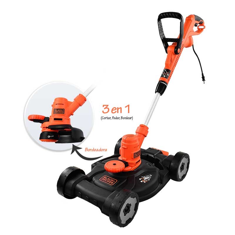 Chapeadora Black Decker 3 EN 1 / ELECTRICA / DEWALT- | CONSTRUHERRAMIENTAS